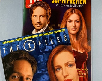 X Files Tv Guide - Etsy