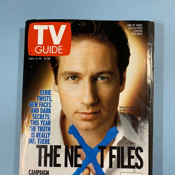 X Files Tv Guides - Etsy
