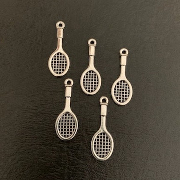 Tennis Racket Charms - Etsy