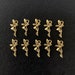 10 Gold Fairy Charms, Metal Charms, Charm Bracelet, Fairy Charm, Fairy ...