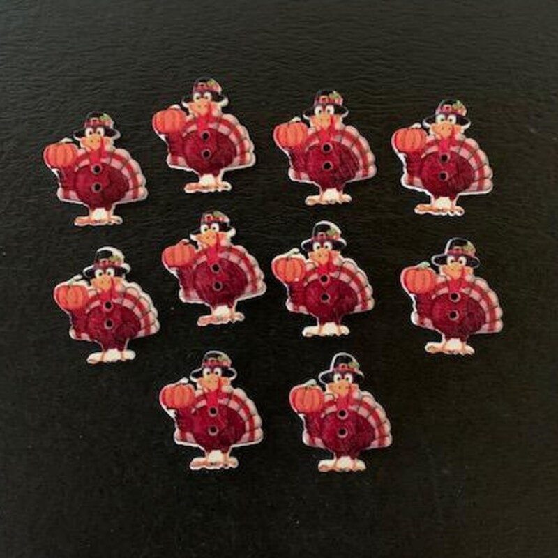 Thanksgiving Buttons - Etsy