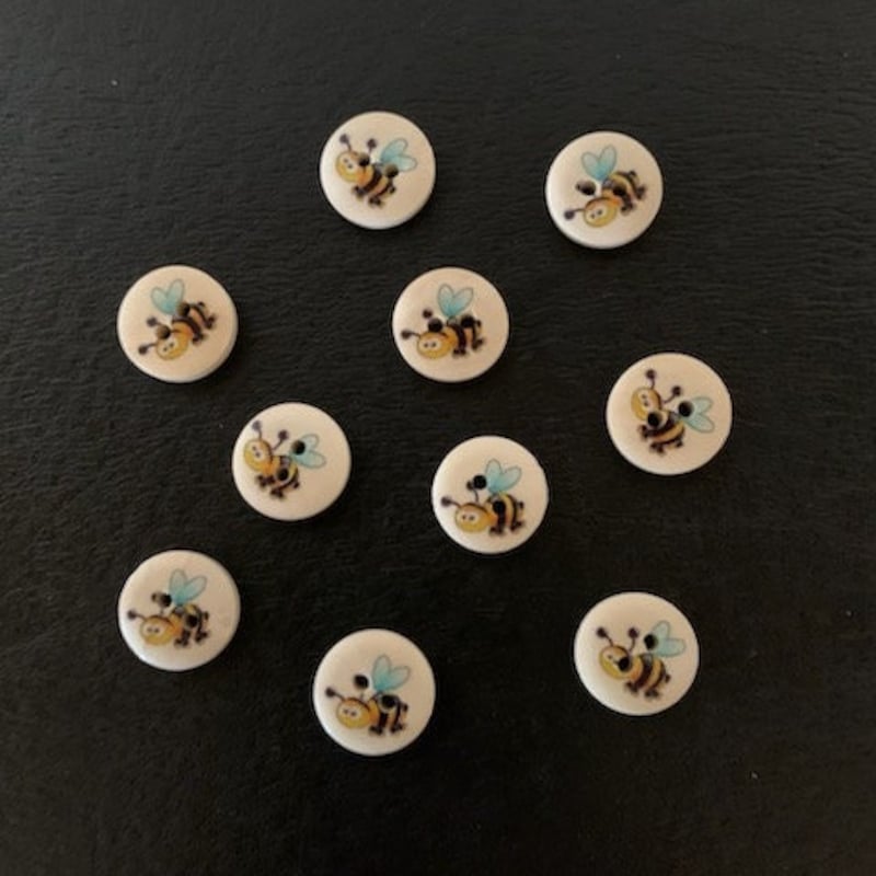 Bee Buttons - Etsy