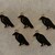 5 Black Raven Charms, Black Raven Charms, Raven Charm, Raven Charm ...