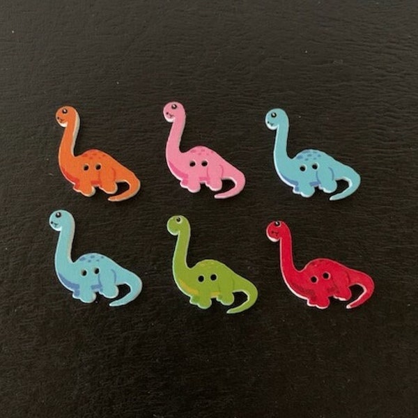 Dinosaur Sewing Buttons - Etsy
