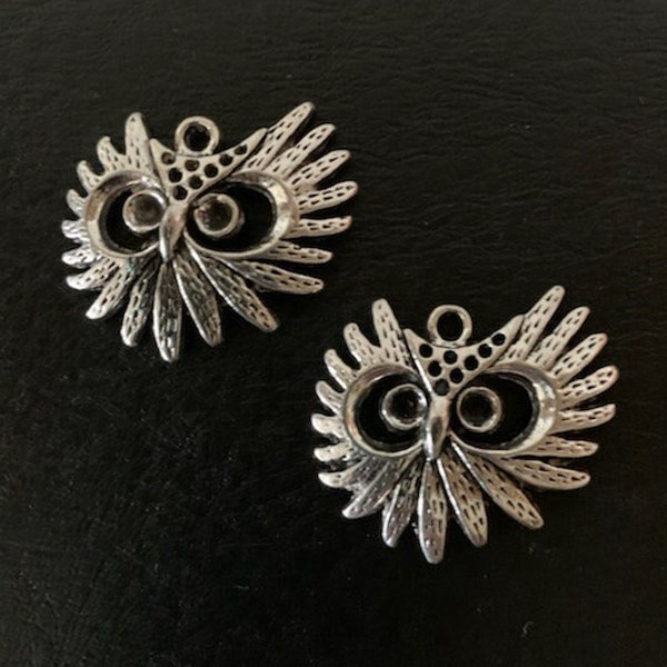 Owl Charm Bracelet - Etsy