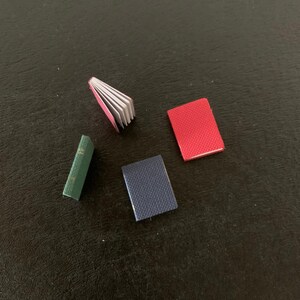 4 Mini Notebooks/journals, Mini Notebook, Mini Journal, Dollhouse Books ...