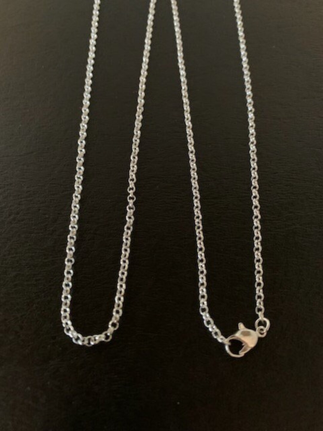 5 Silver 21.5" or 22" Rolo Chains, Rolo Chain Silver, Rolo Chain, 22 ...