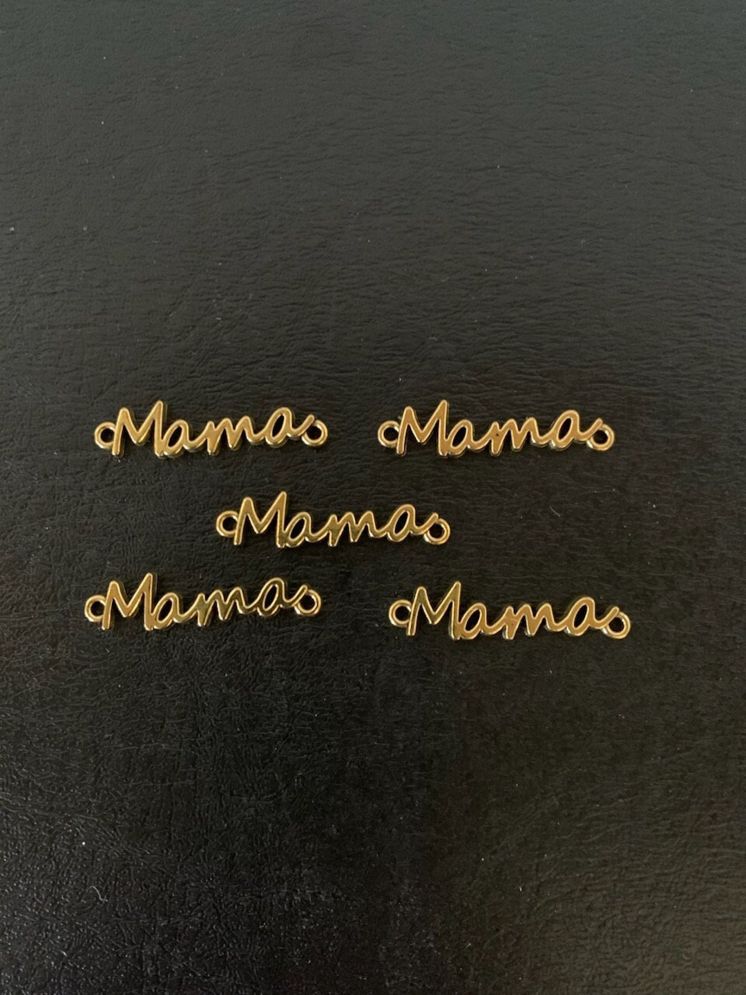 5 Mama Charms, Mama Charm, Mama Charm Gold, Mama Pendant, Mama Jewelry ...