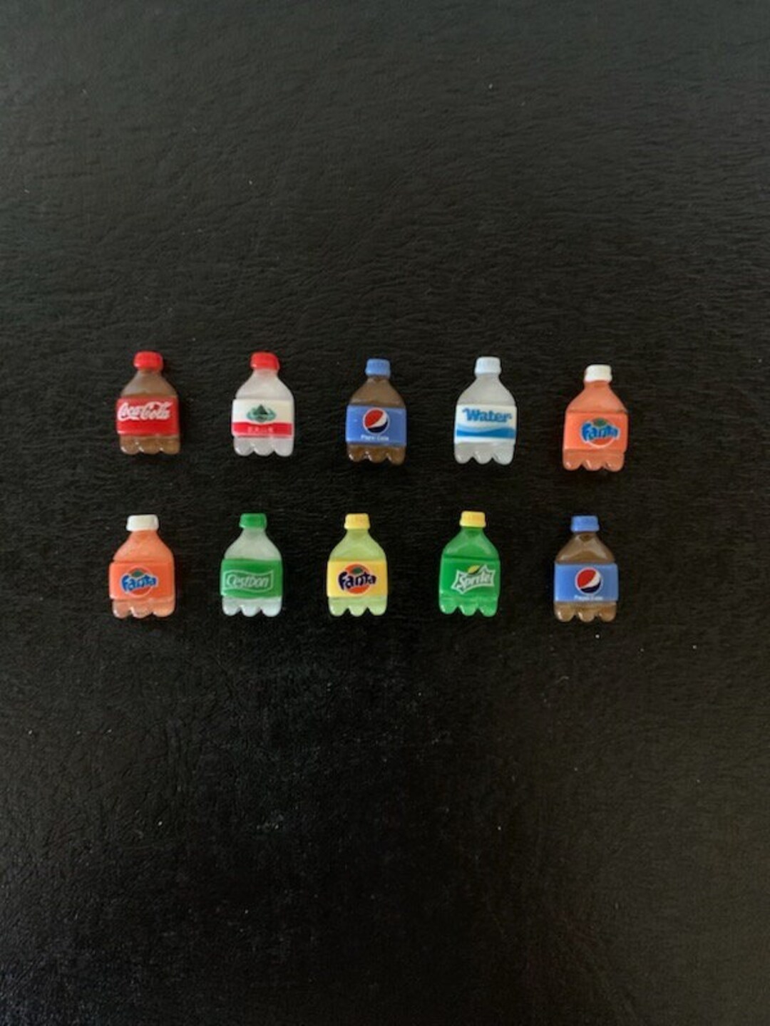 10 Mini Soda Pop Cabochons, Soda Pop Bottles, Pop Cabochon, Pop Bottles ...