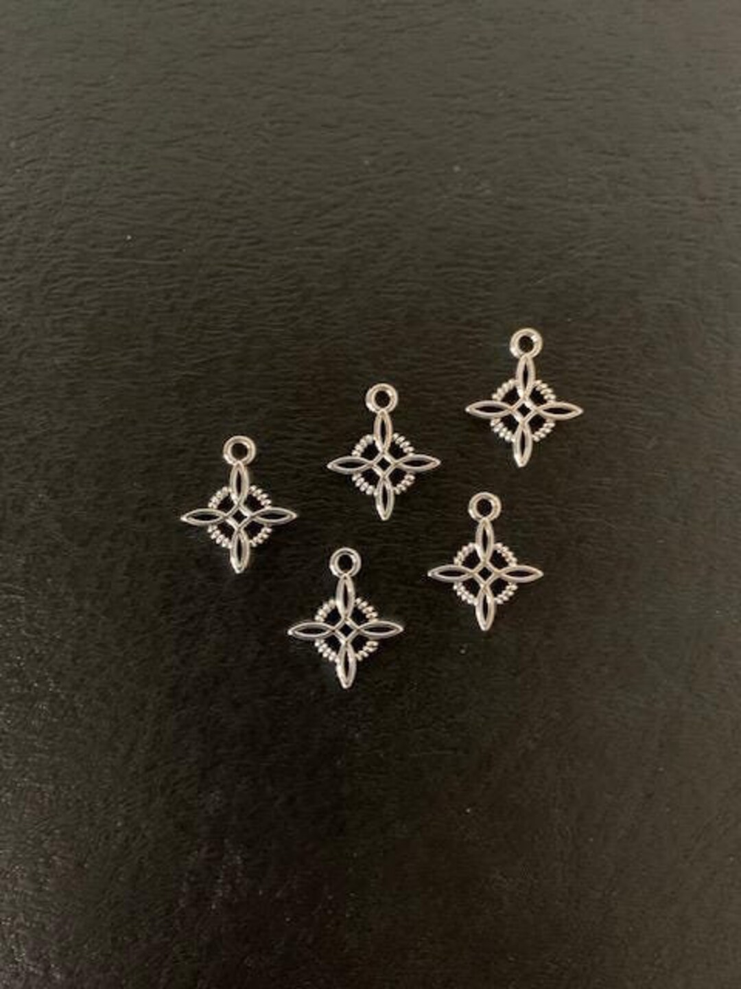 5 Silver Witch Knot Charms, Witch Knot Charm, Charm Packs, Charms Pack ...