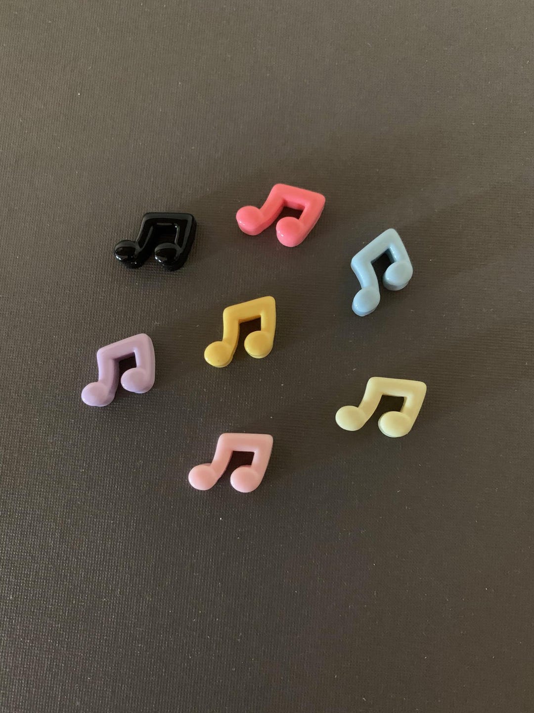 7 Small Random Mix Musical Note Flatbacks, Musical Notes, Music Notes ...