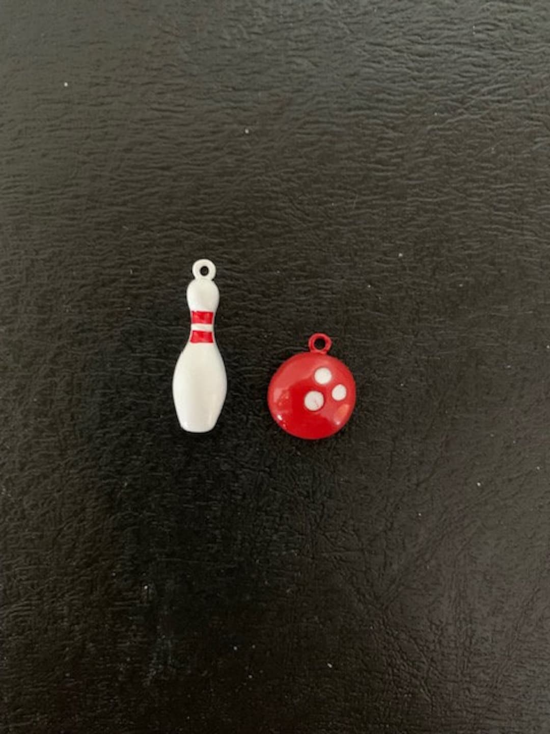 2 Bowling Charms, Bowling Charm, Bowling Pendant, Bowling Jewelry ...