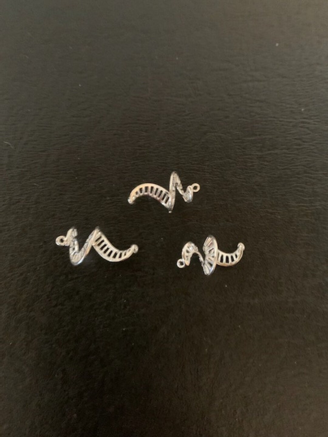 3 Dna Strand Charms, Dna Charm, Dna Pendant, Dna Jewelry, Dna Spiral ...