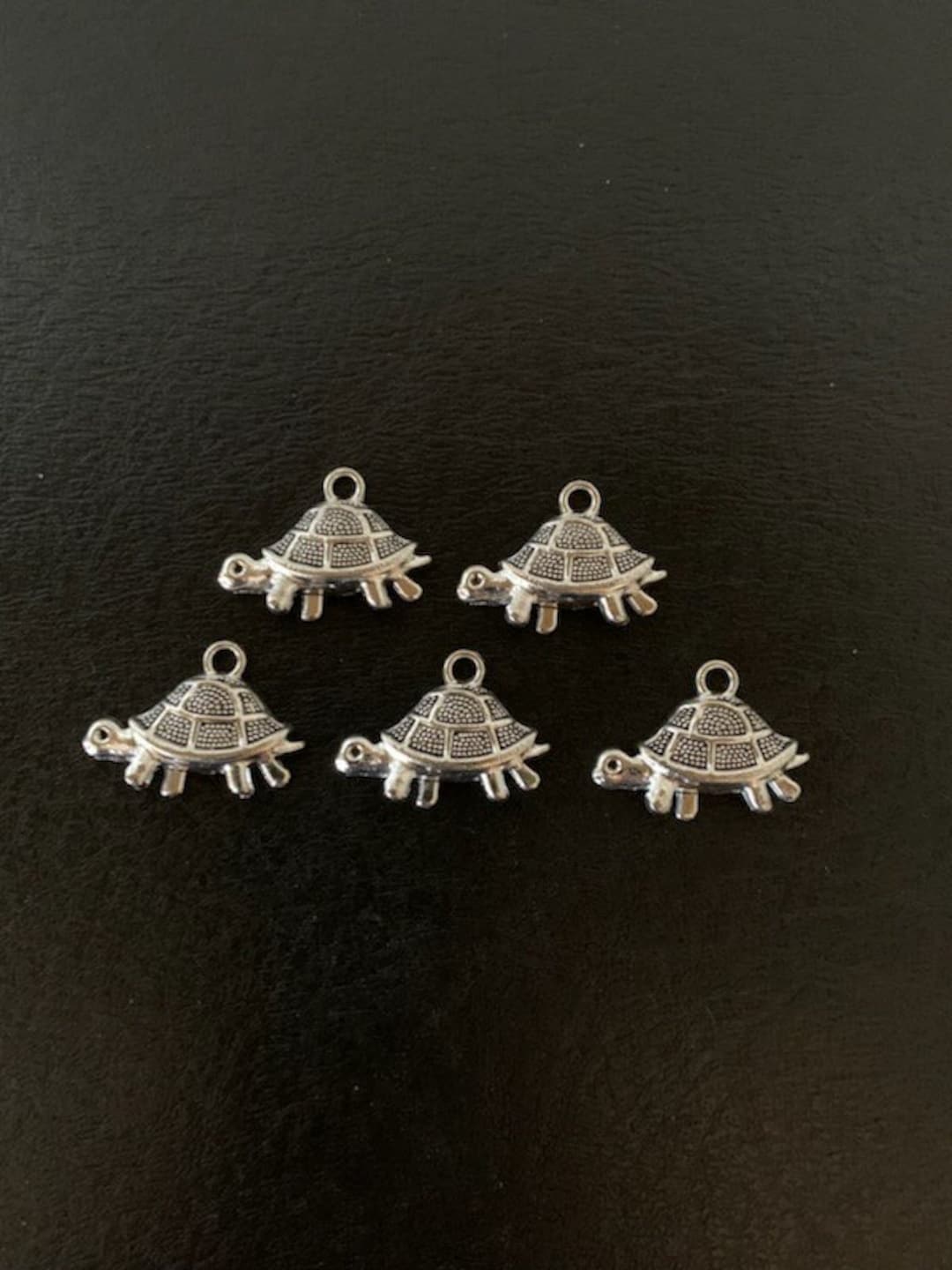 5 Turtle Charms, Turtle Charm, Turtle Charm Bulk, Turtle Charms for ...