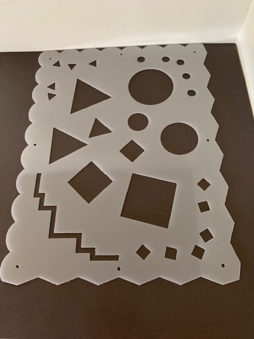 6 Stencil Sheets, Borders Stencil Sheets, Shape Stencils, Banners ...