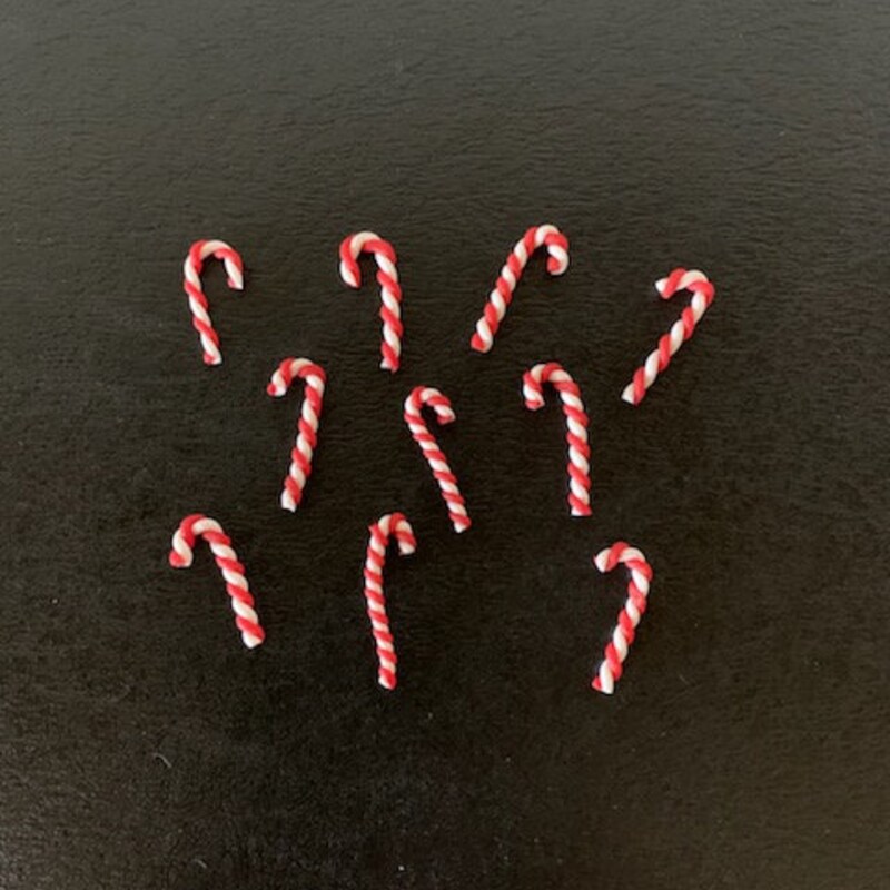 Miniature Candy Canes - Etsy