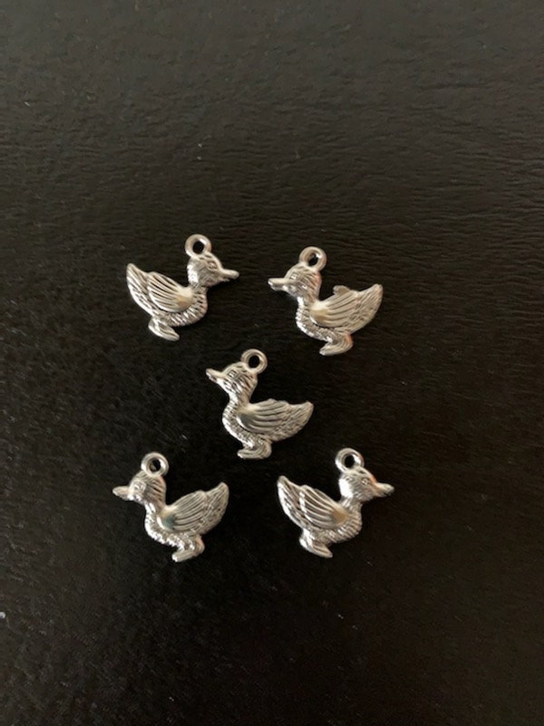 5 Duck Charms, Duck Charm, Duck Charm Bracelet, Duck Jewelry, Duck ...