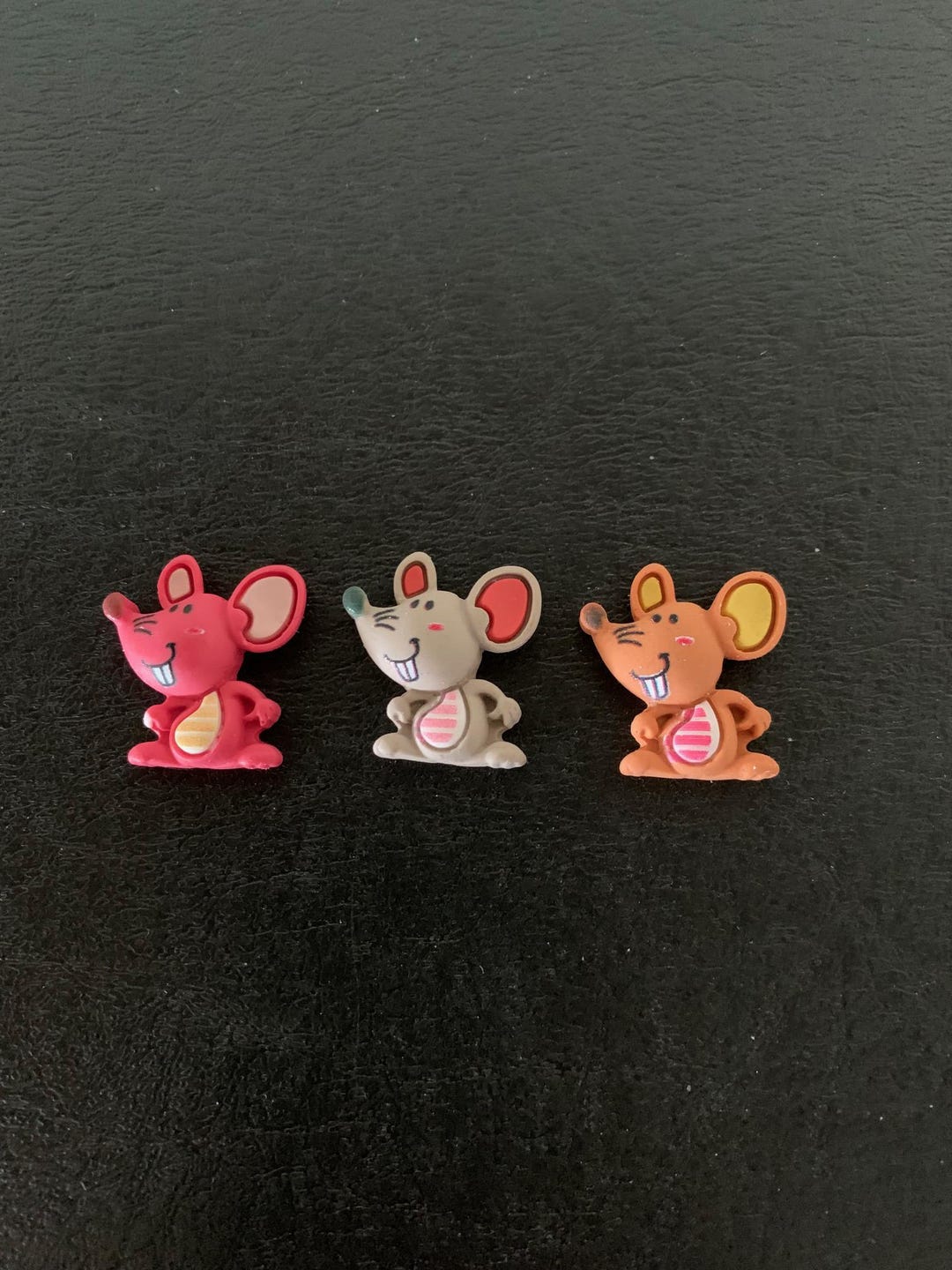 3 Cute Mice Cabochons, Mouse, Mouse Lover Gift, Animal Cabochon, Animal ...