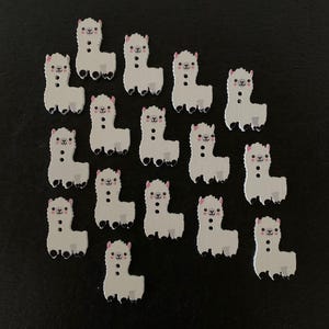 16 Llama Buttons, Sheep Buttons, Llama Button, Alpaca Crafts, Sheep ...