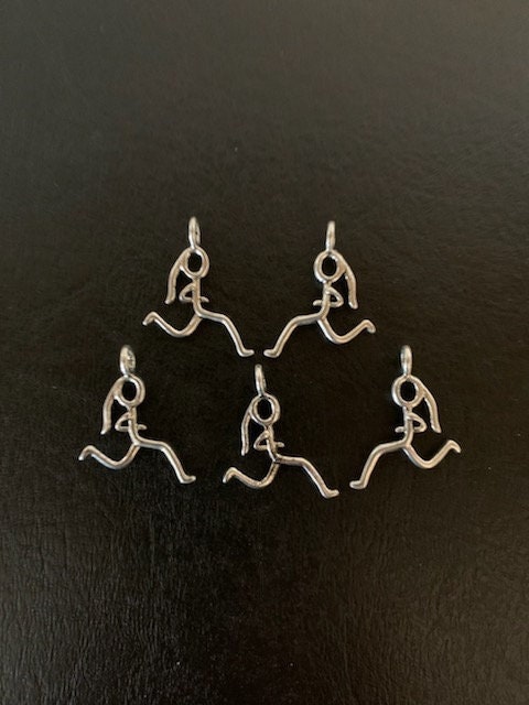 Running Girl Stick Figure