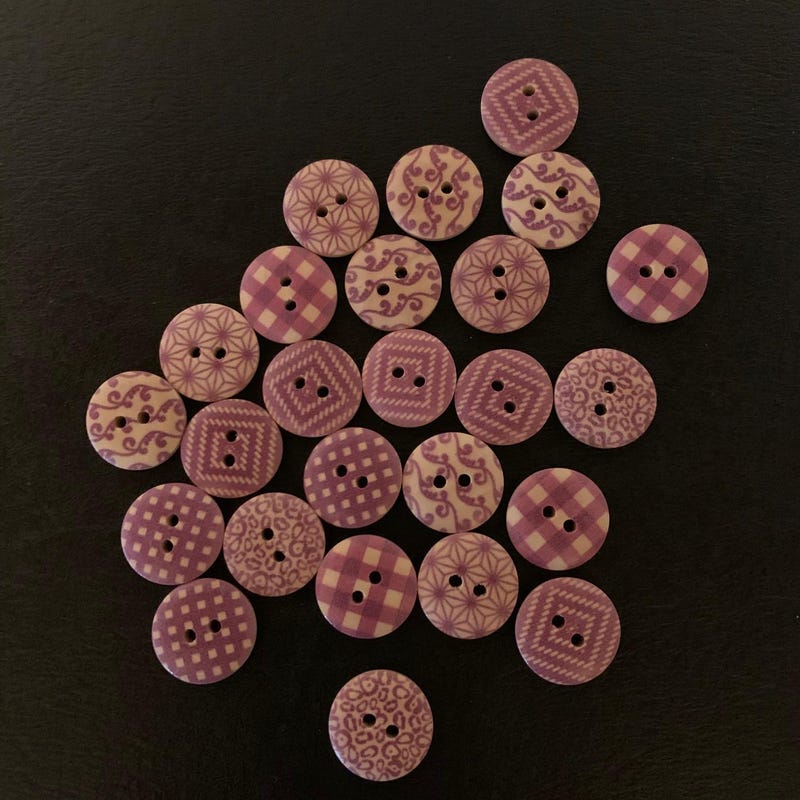 Pastel Buttons - Etsy