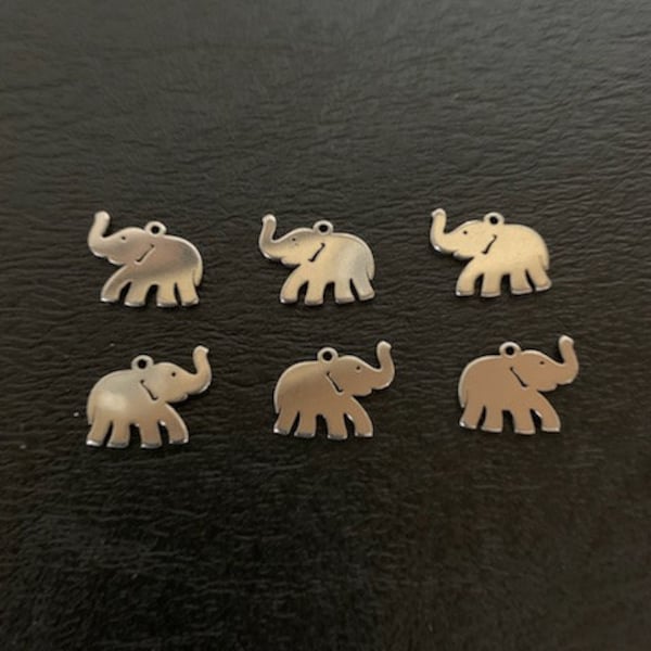 Elephant Charm - Etsy