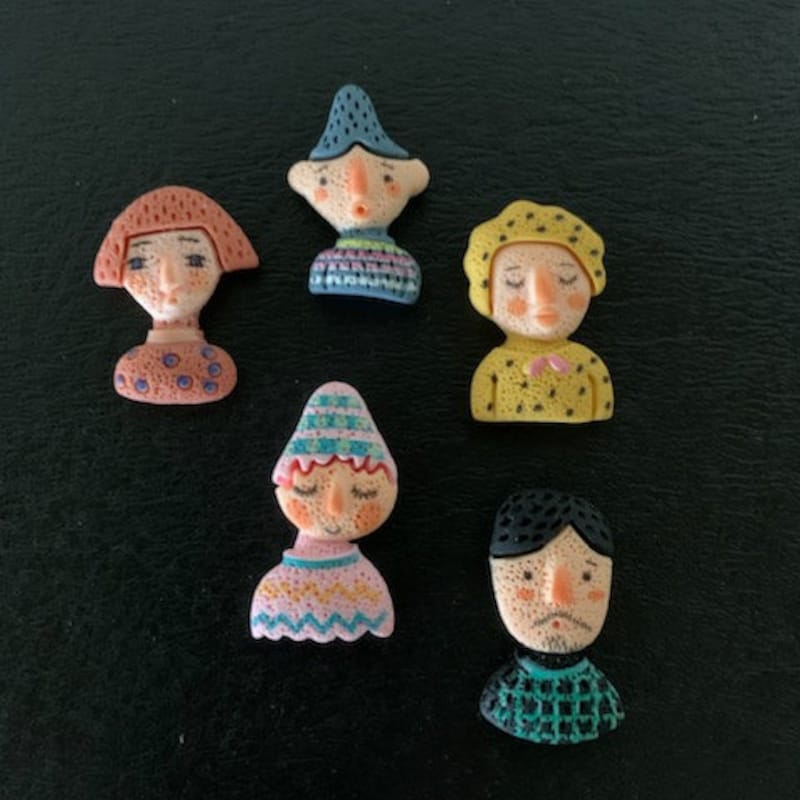 Old Lady Jewelry Set - Etsy