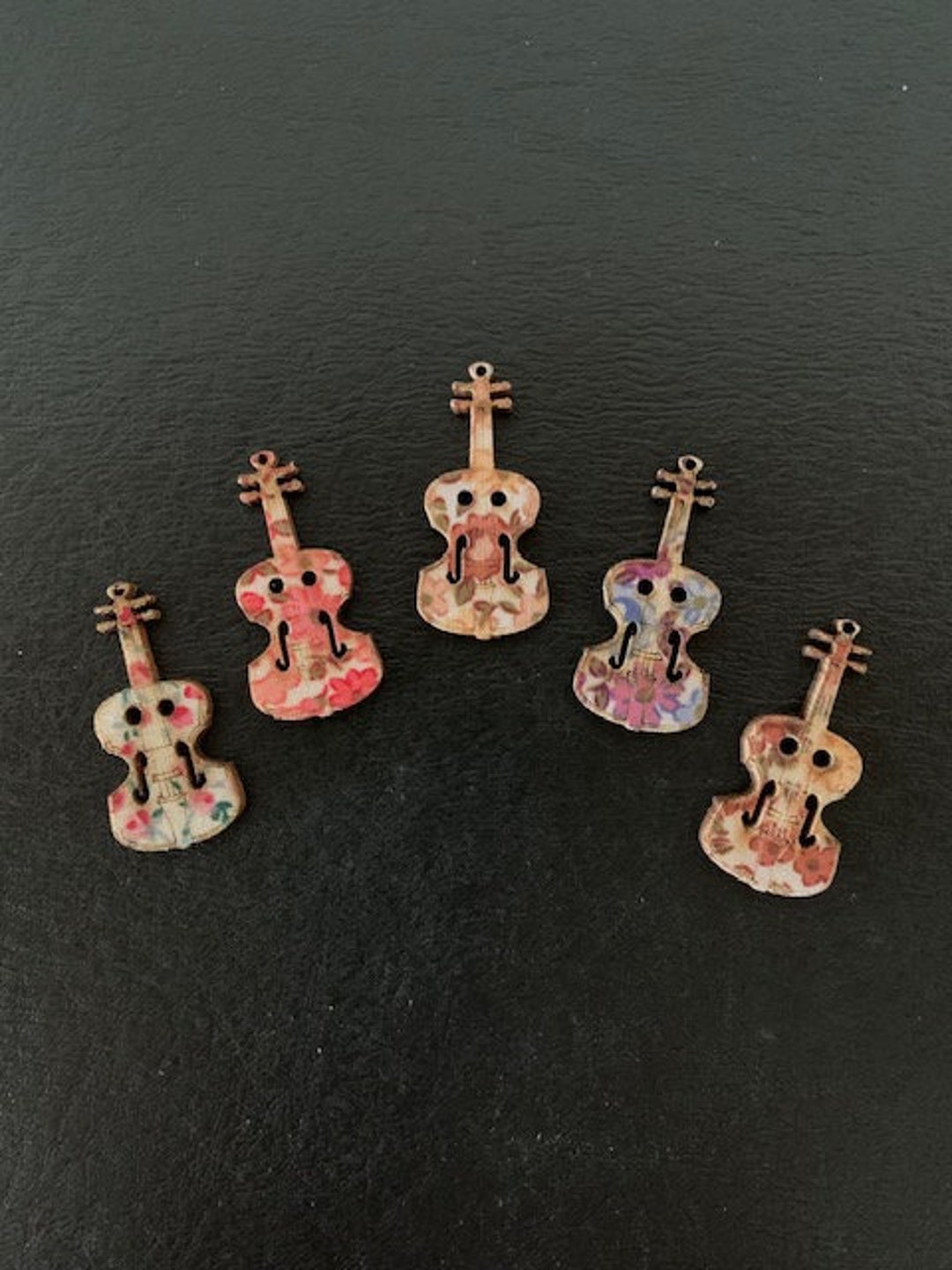5 Random Mix Cello Buttons, Music Buttons, Cello, Shabby Chic Buttons ...