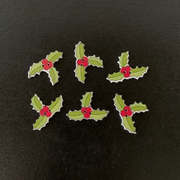 Christmas Buttons - Etsy