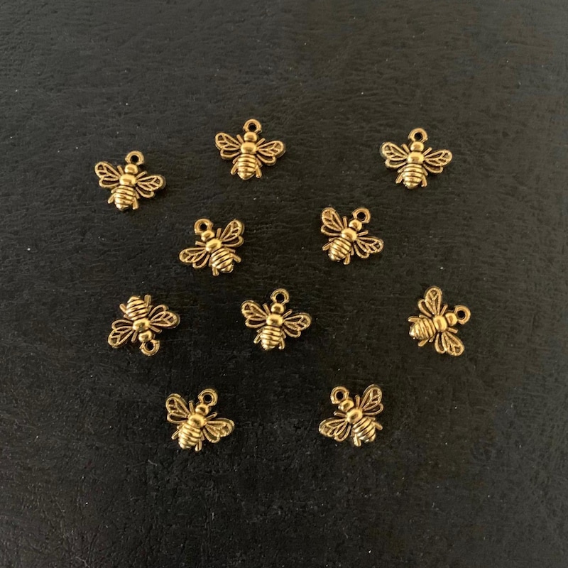 Bee Charms - Etsy