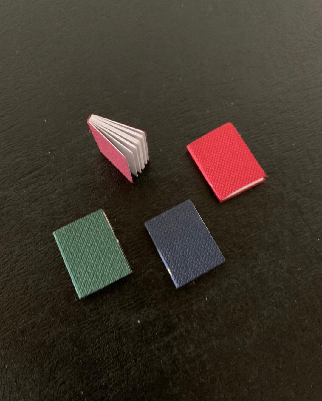 4 Mini Notebooks/journals, Mini Notebook, Mini Journal, Dollhouse Books ...