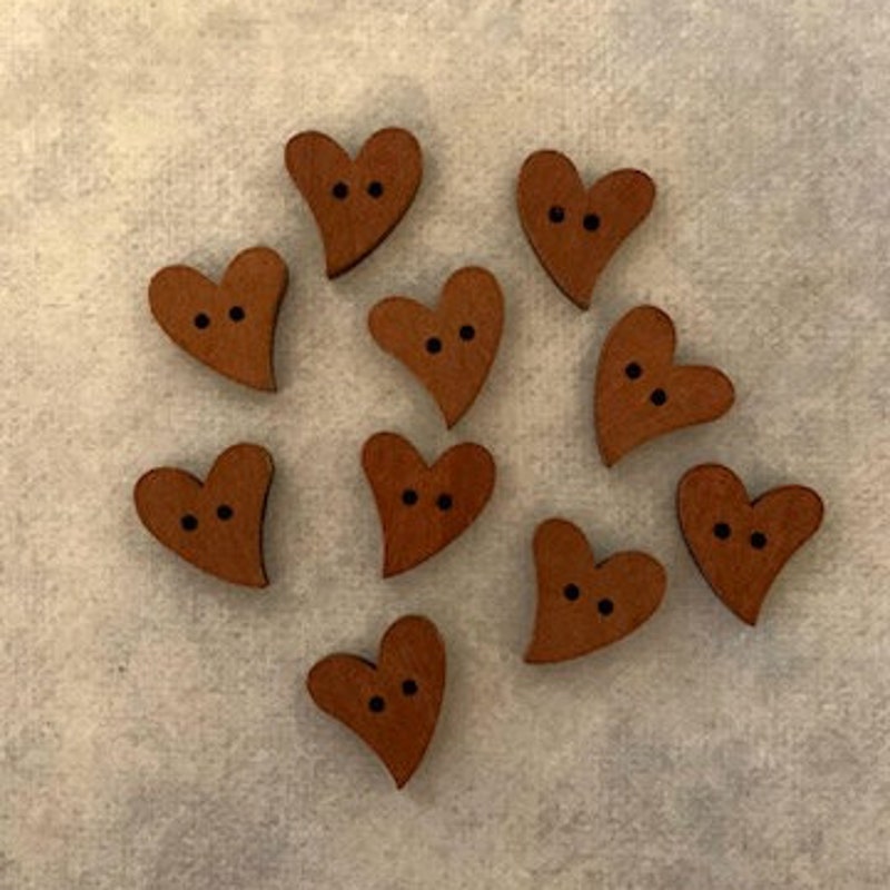 Heart Buttons - Etsy