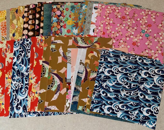 39 Sheets Assorted Washi Paper, Japanese Washi Paper, Washi Paper ...