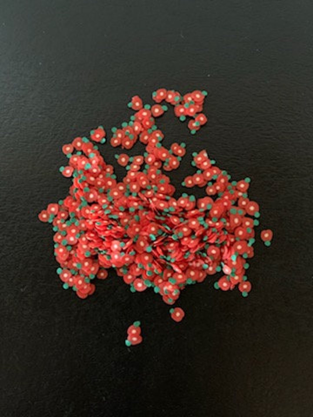 Poppy Flowers, Flower Confetti, Poppy Decor, Poppy Decorations, Polymer ...