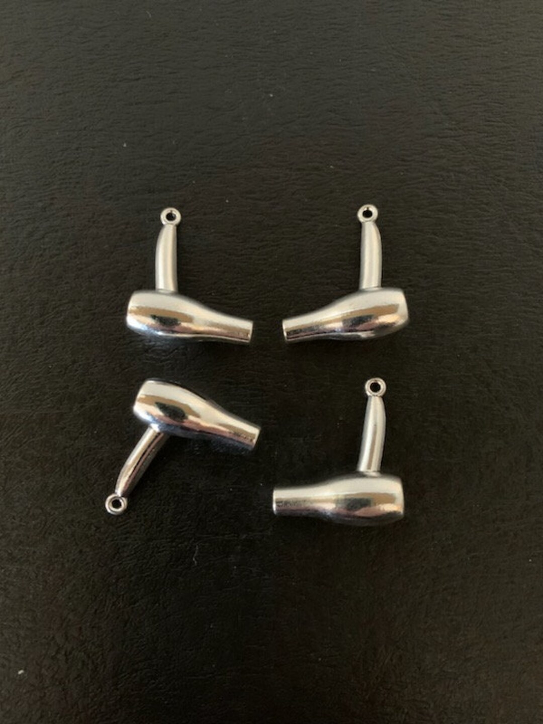 4 Hair Dryer Charms, Hair Stylist Charms, Hair Stylist Pendant, Hair ...