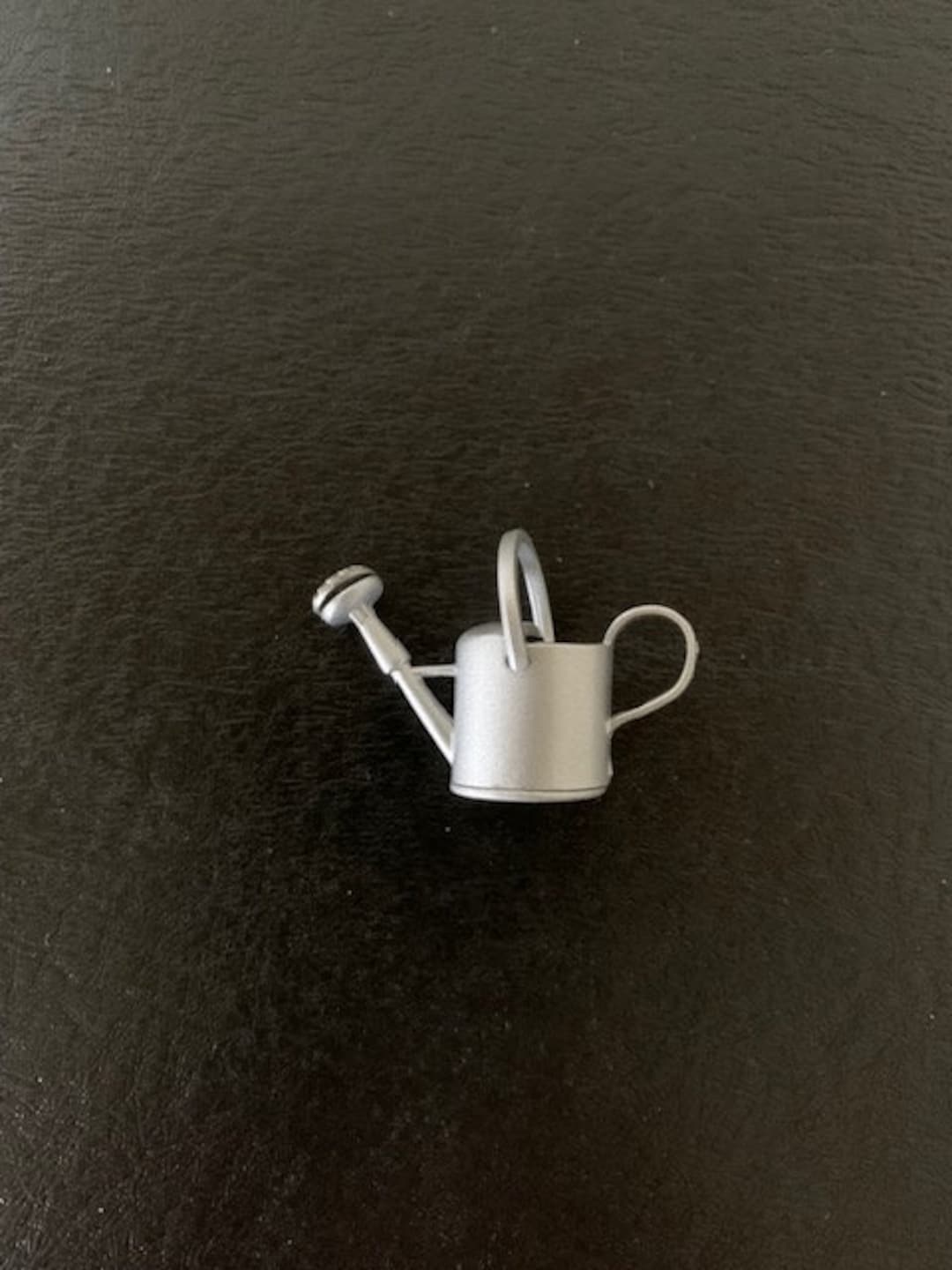 1 Silver Mini Watering Can, Watering Can, Mini Watering Can, Dollhouse ...