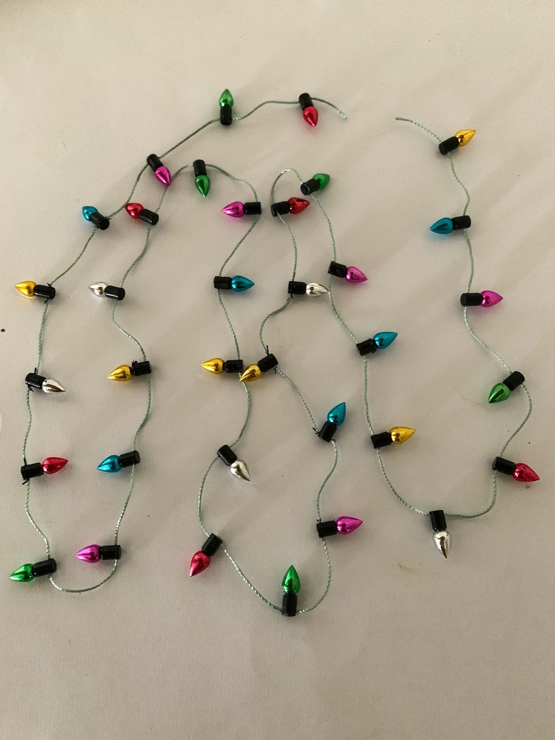 Strand of Miniature Christmas Lights, Mini Tree Lights, Dollhouse ...