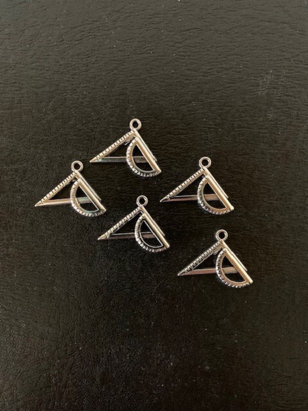 5 Architect Charms, Architect Gift, Architect Charm, Ruler Charms ...