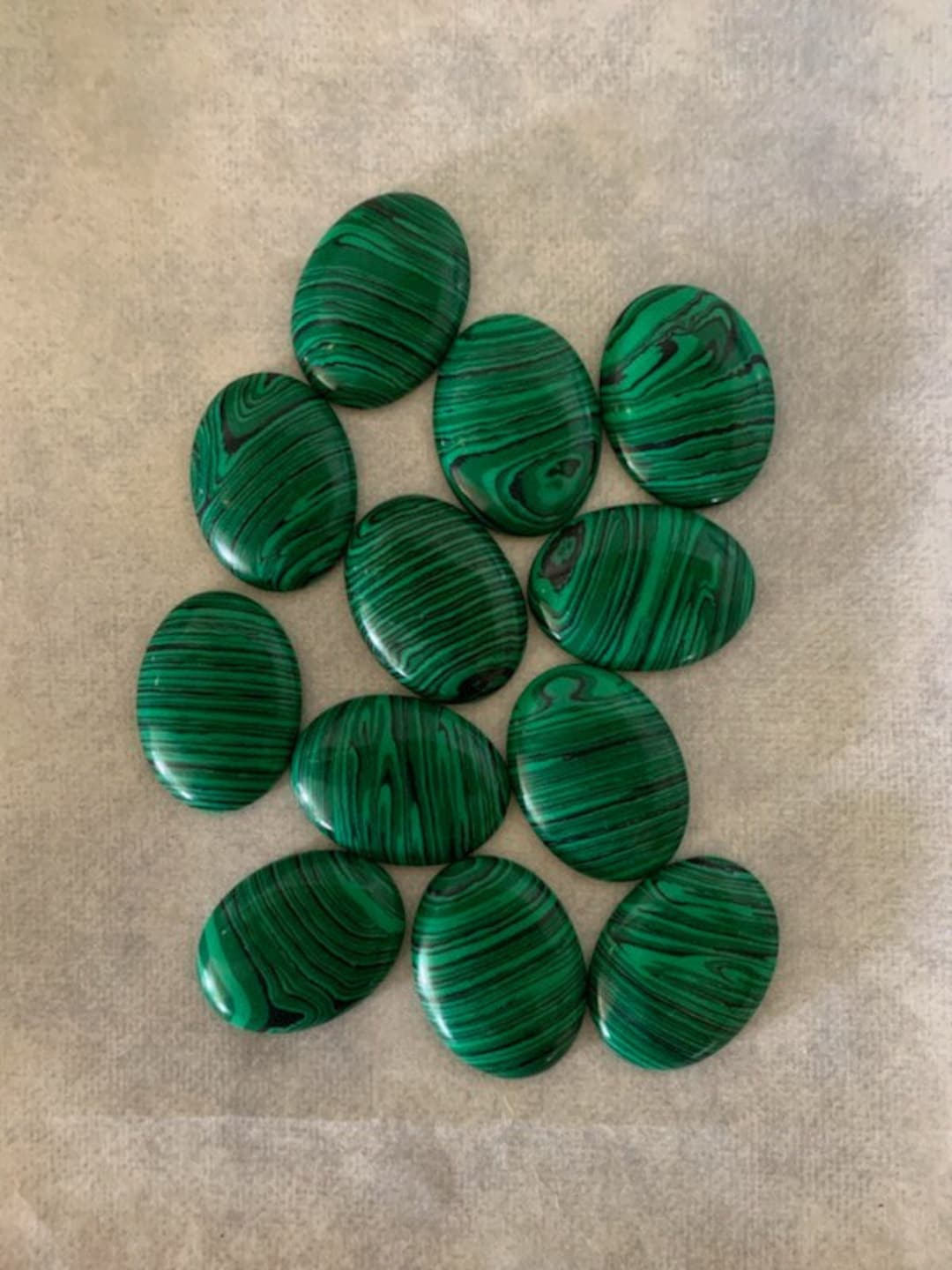 1 Malachite Cabochon, Malachite, Malachite Gemstone, Green Cabochon ...