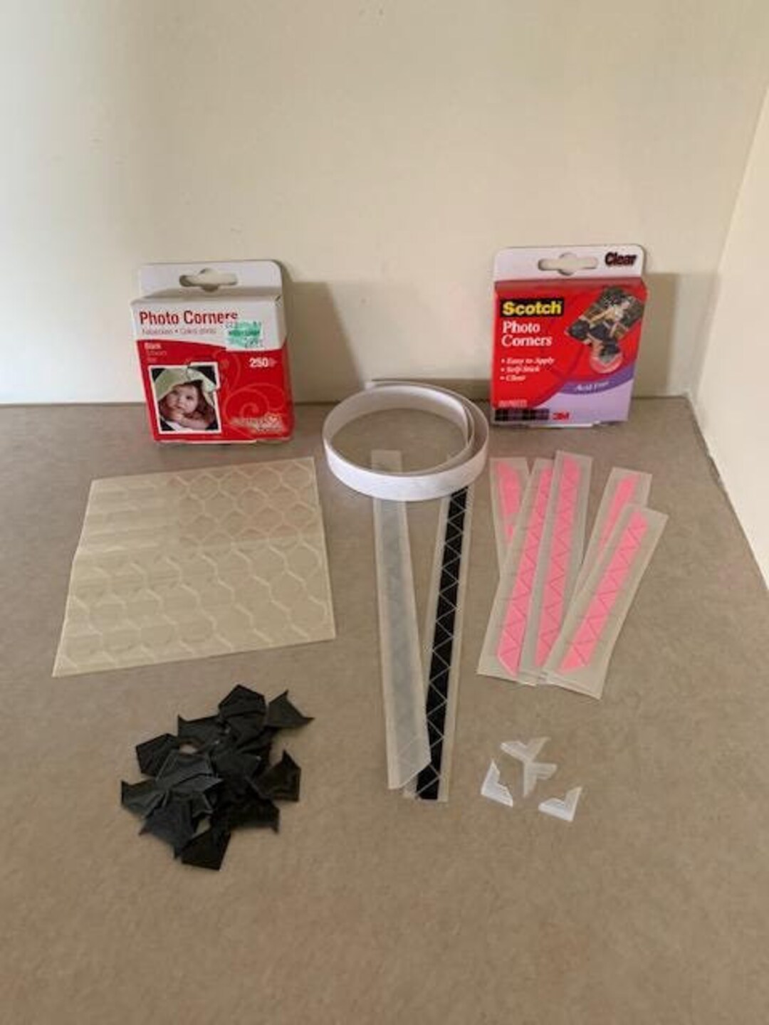 750 Assorted Photo Corners, Photo Corners, Photo Supplies, Picture ...