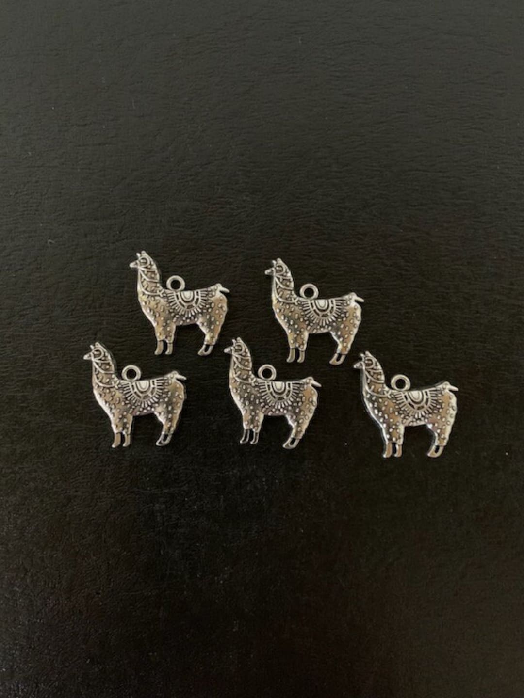 5 Alpaca Charms, Alpaca Pendant, Alpaca Charm, Alpaca Jewelry, Alpaca ...