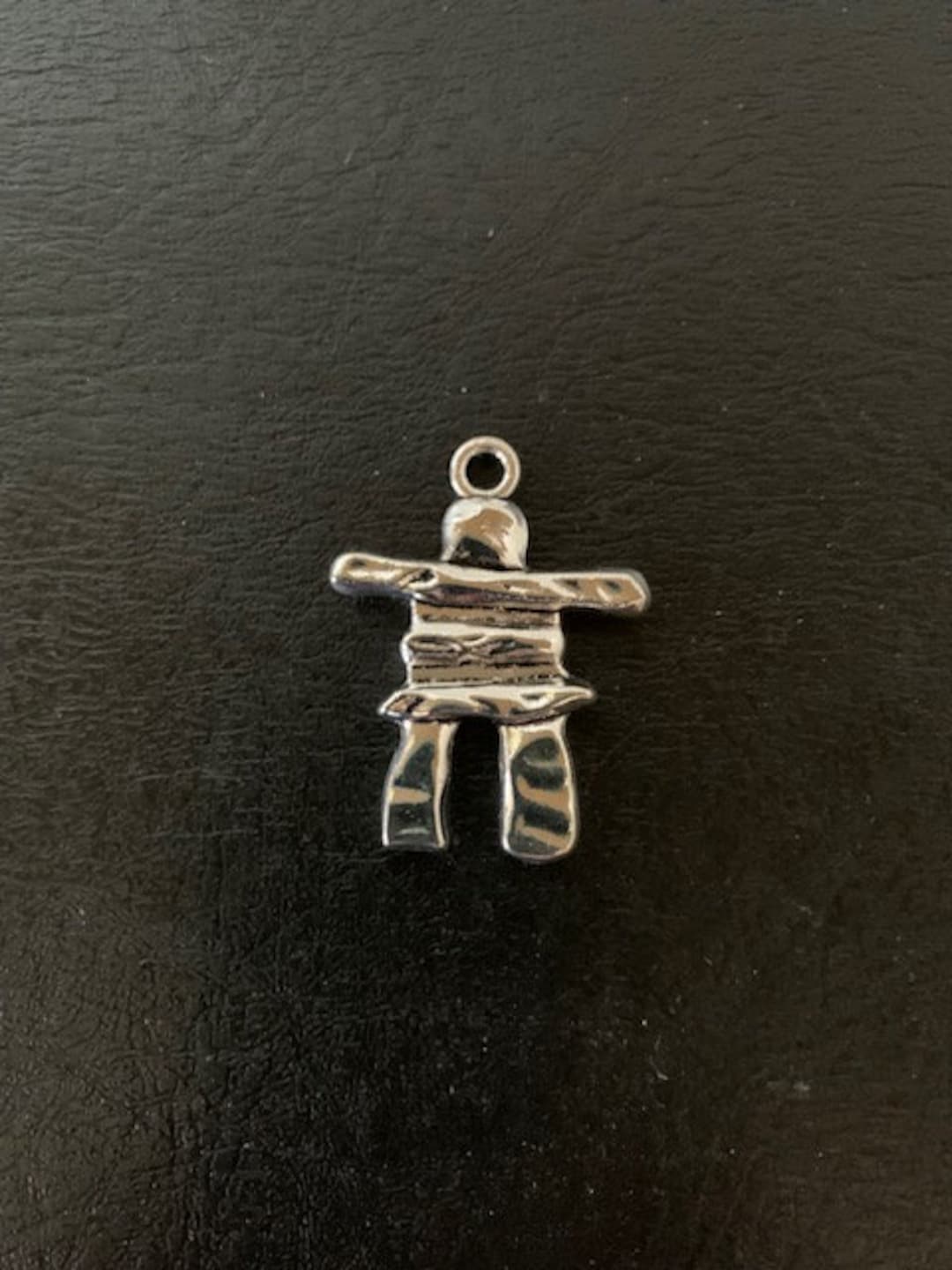 1 Man Charm, Unique Charms, Inukshuk, Charm for Necklaces, Man Jewelry ...