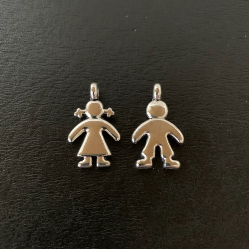 Little Girl Charm - Etsy