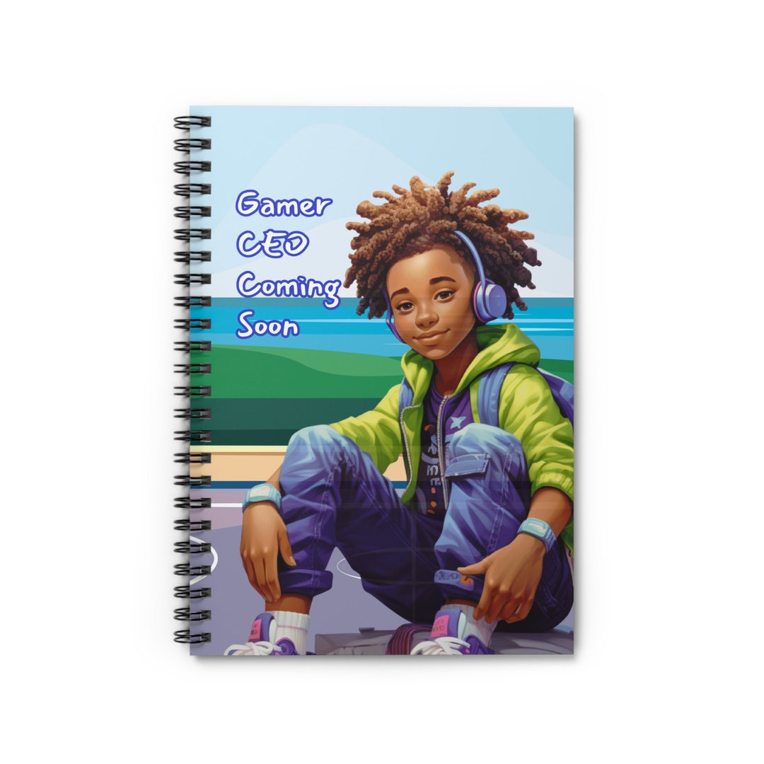 Spiral Notebook Gamer in Training | Gamer in Training Spiral Notebook ...