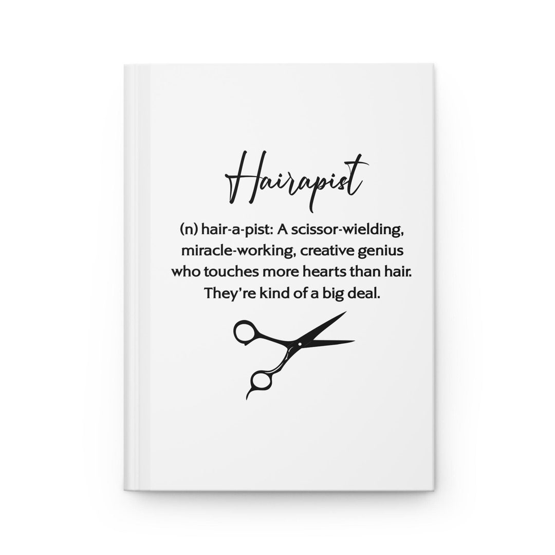 Hairapist Hard Journal Matte| Hair Stylist Notebook| Salon Planner ...