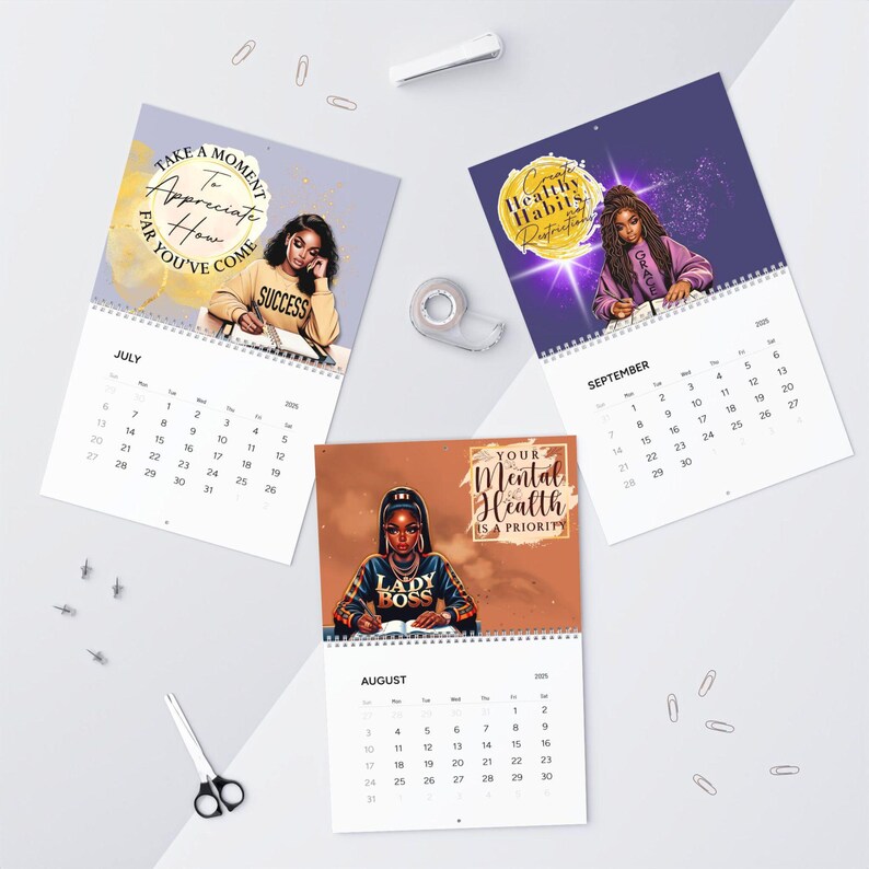 Women Motivational Thought Calendar Inspirational Daily Quote ...