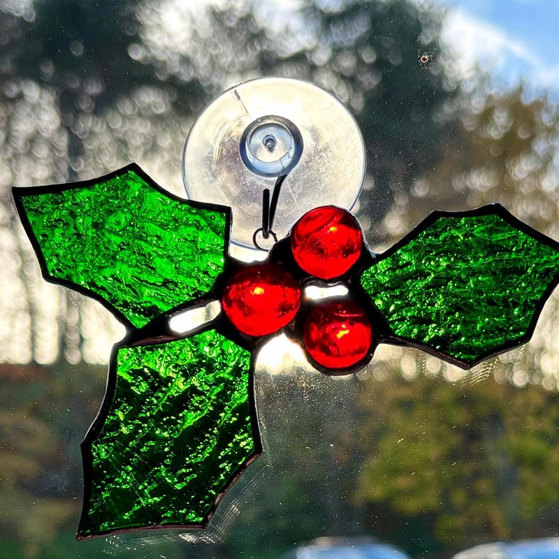 Holiday Suncatcher - Etsy