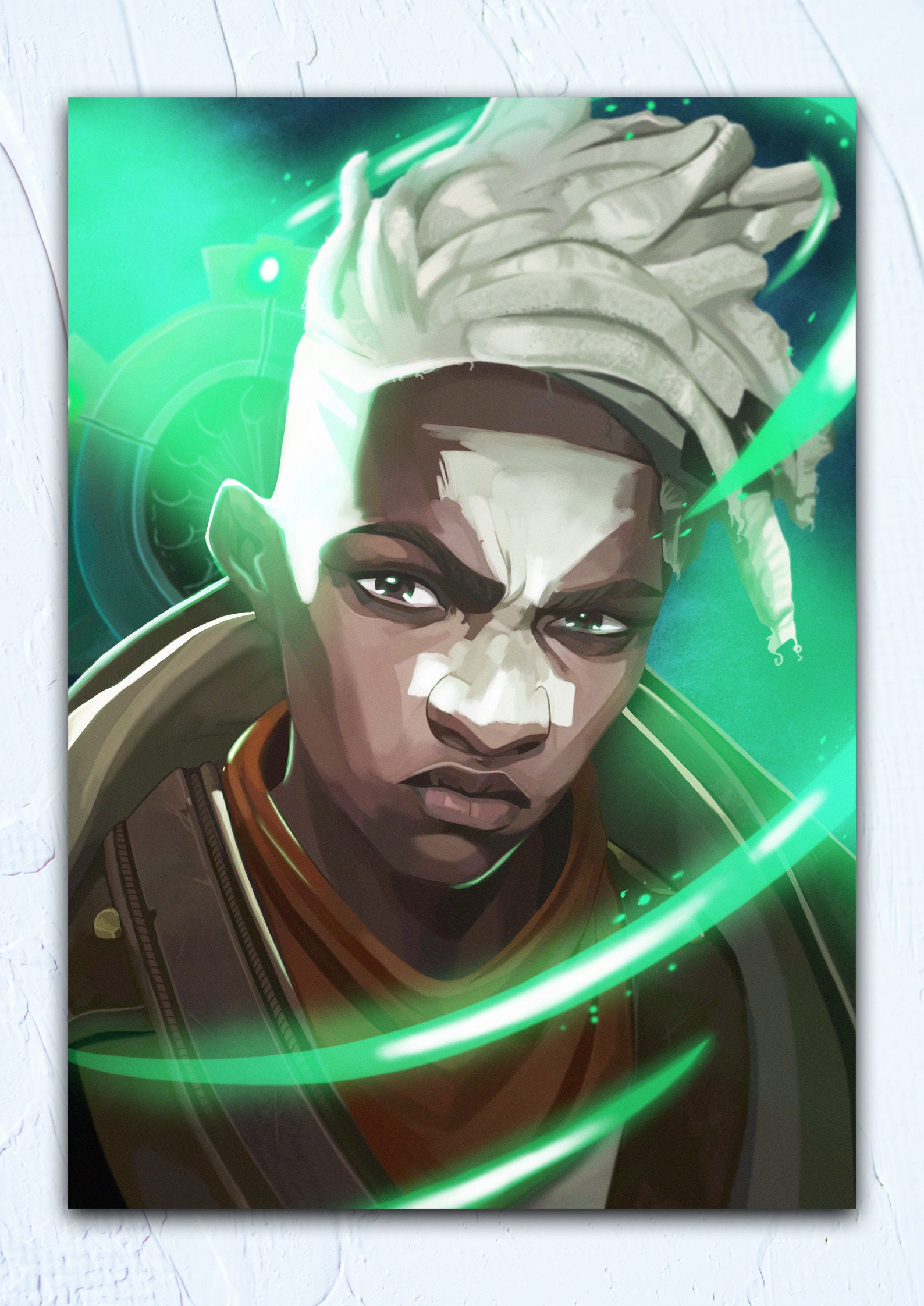 Arcane Ekko Art Print - Etsy
