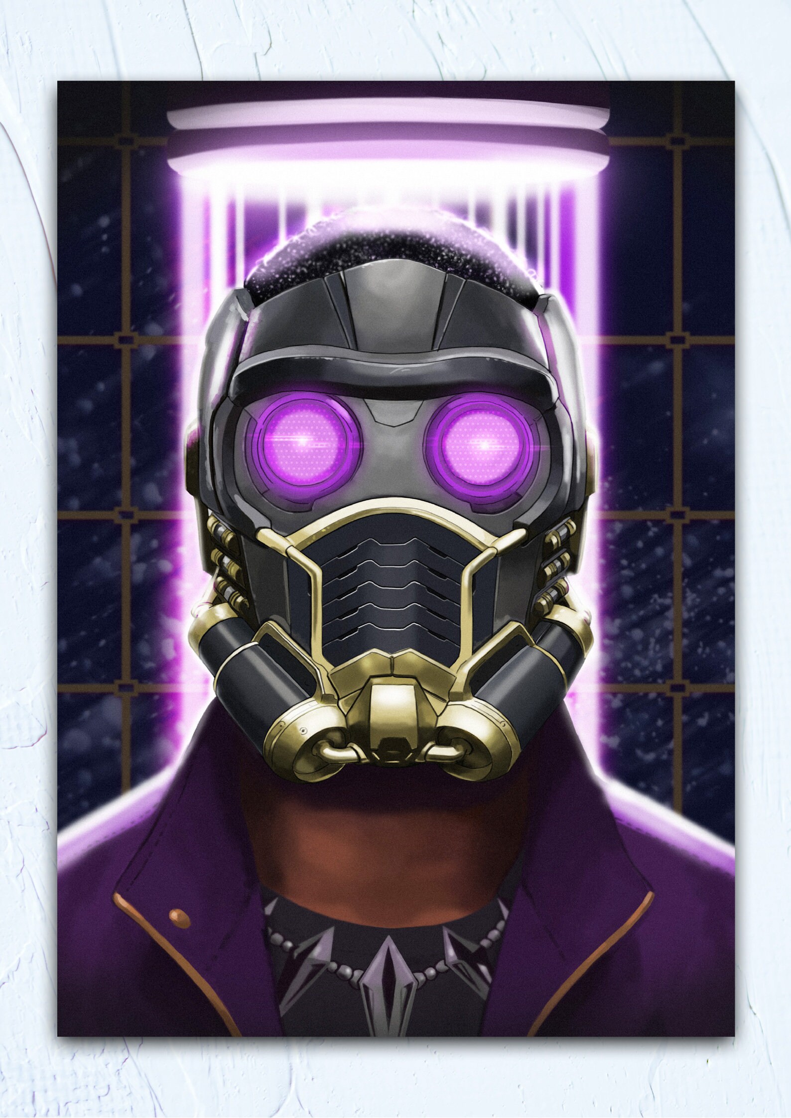 What If... Star-lord T'challa Art Print - Etsy