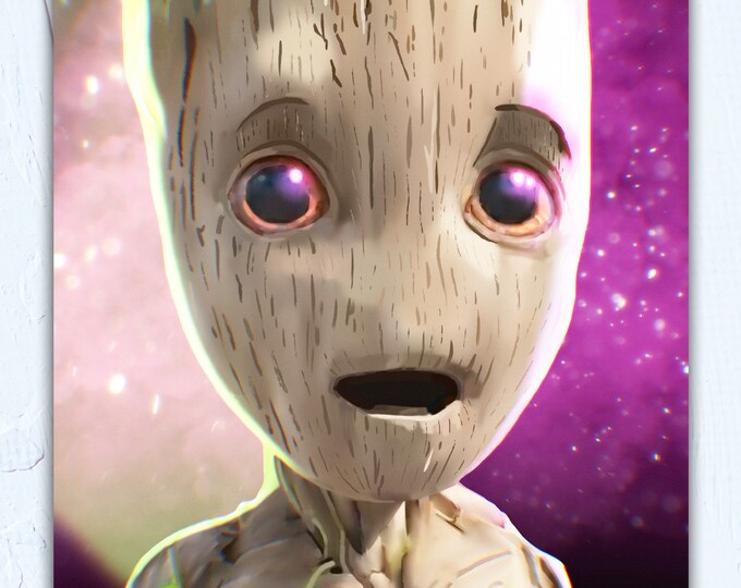 AI Generated Baby Groot Art - Etsy Canada